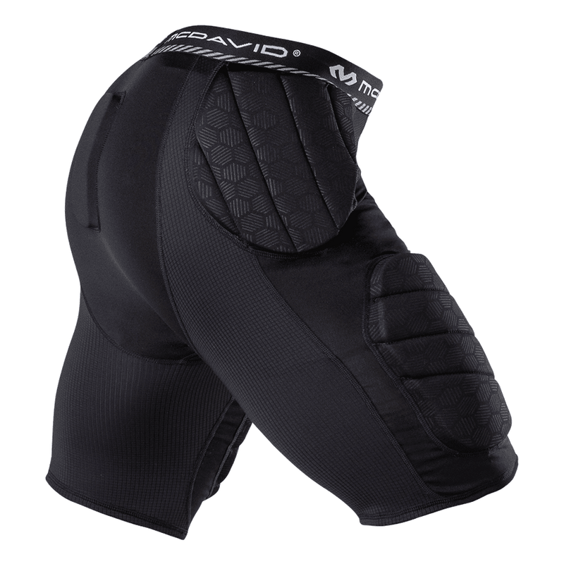 Rival™ Integrated Girdle with High-Density Thigh Pads (Black) | McDavid