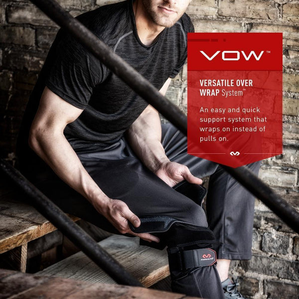 VOW™ Versatile Over Wrap Knee Wrap with Stays | McDavid
